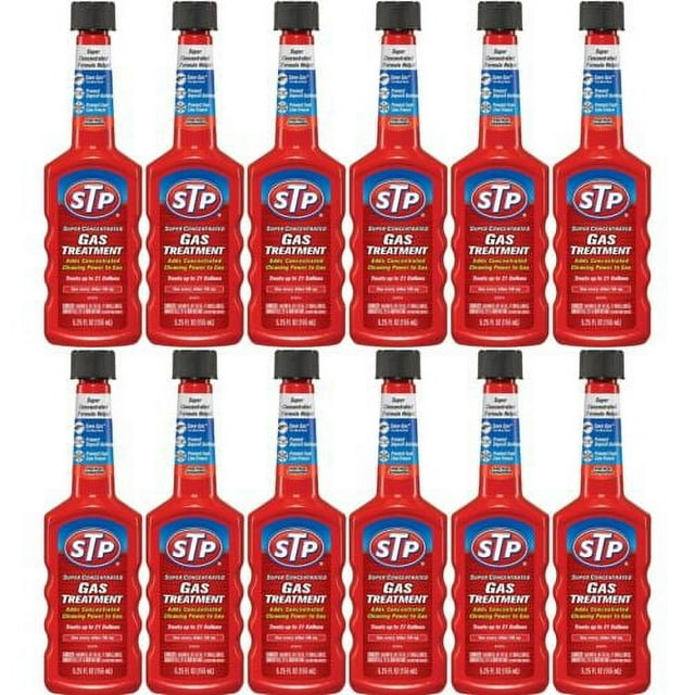 STP Gas Treatment, Fuel Intake System Cleaner, Bottles, 5.25 Fl Oz ...