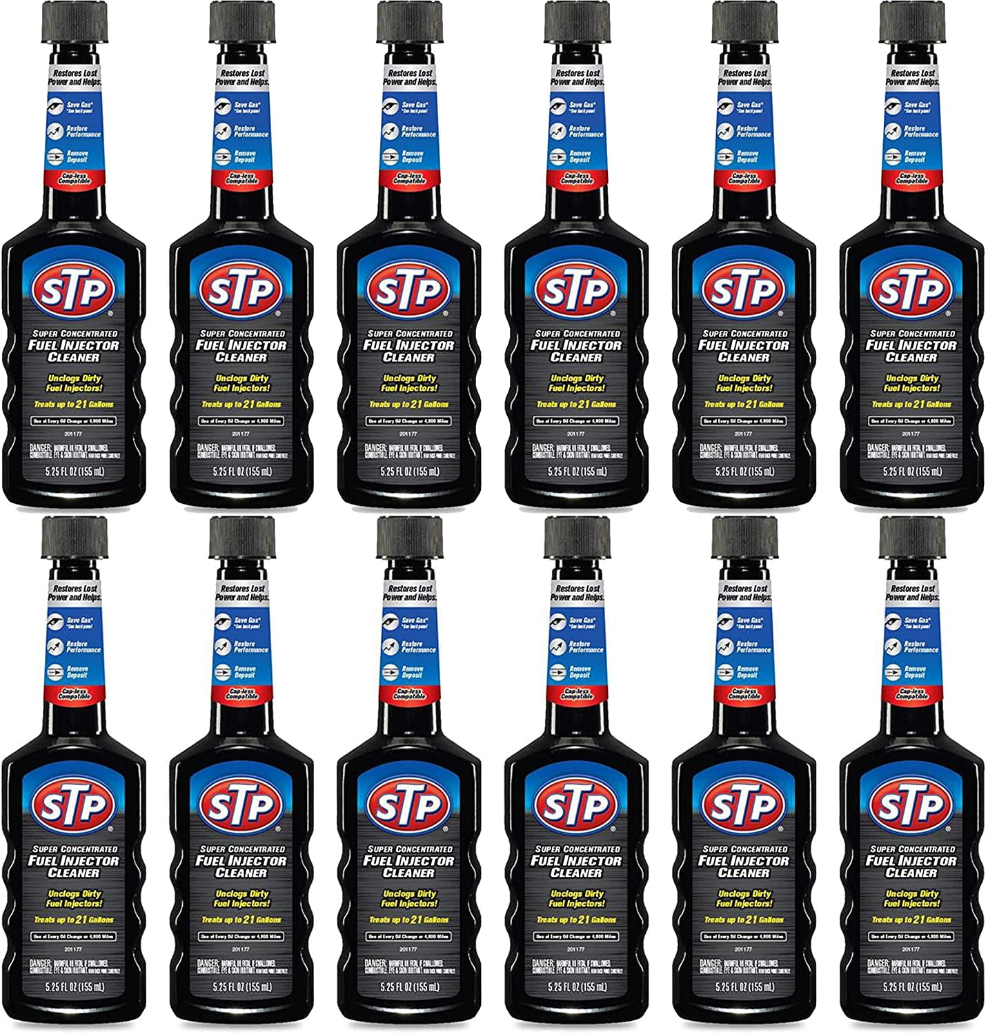 STP Super Concentrated Fuel Injector Cleaner, Injection Treatment - 5. ...
