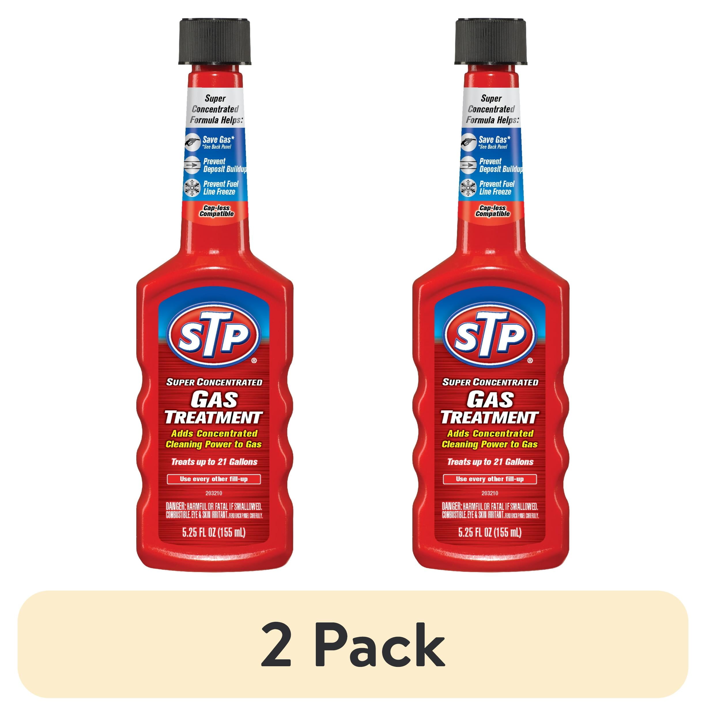 (2 pack) STP Super Concentrated Gas Treatment - 5.25 fl oz Bottle ...