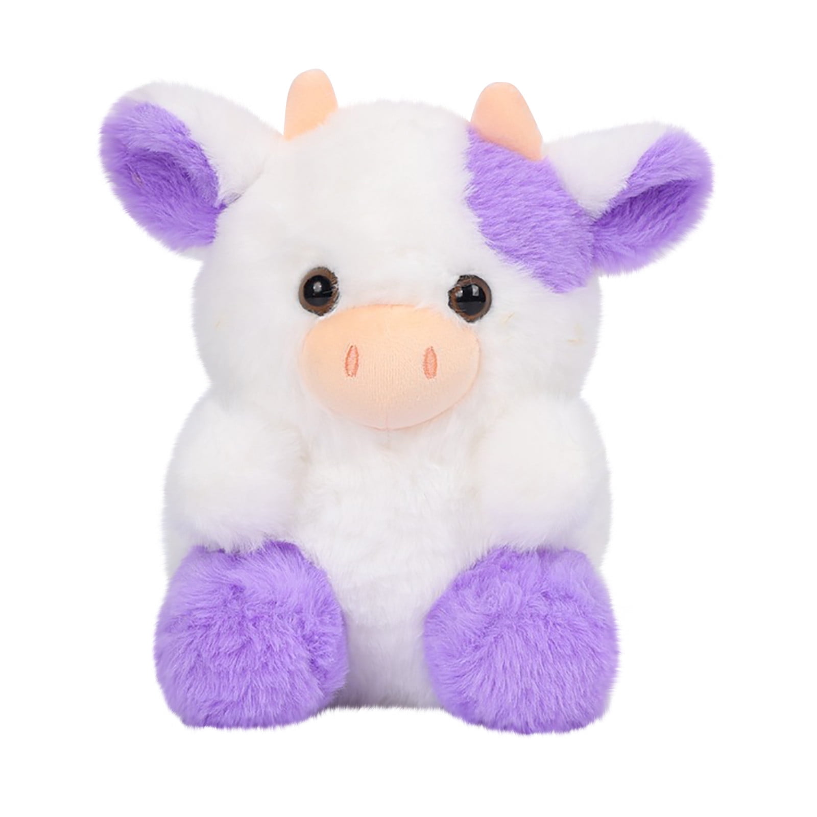 STPToys Adorable Plush Cow Toy Floppy Dairy Cattle Soft Stuffed Animal ...