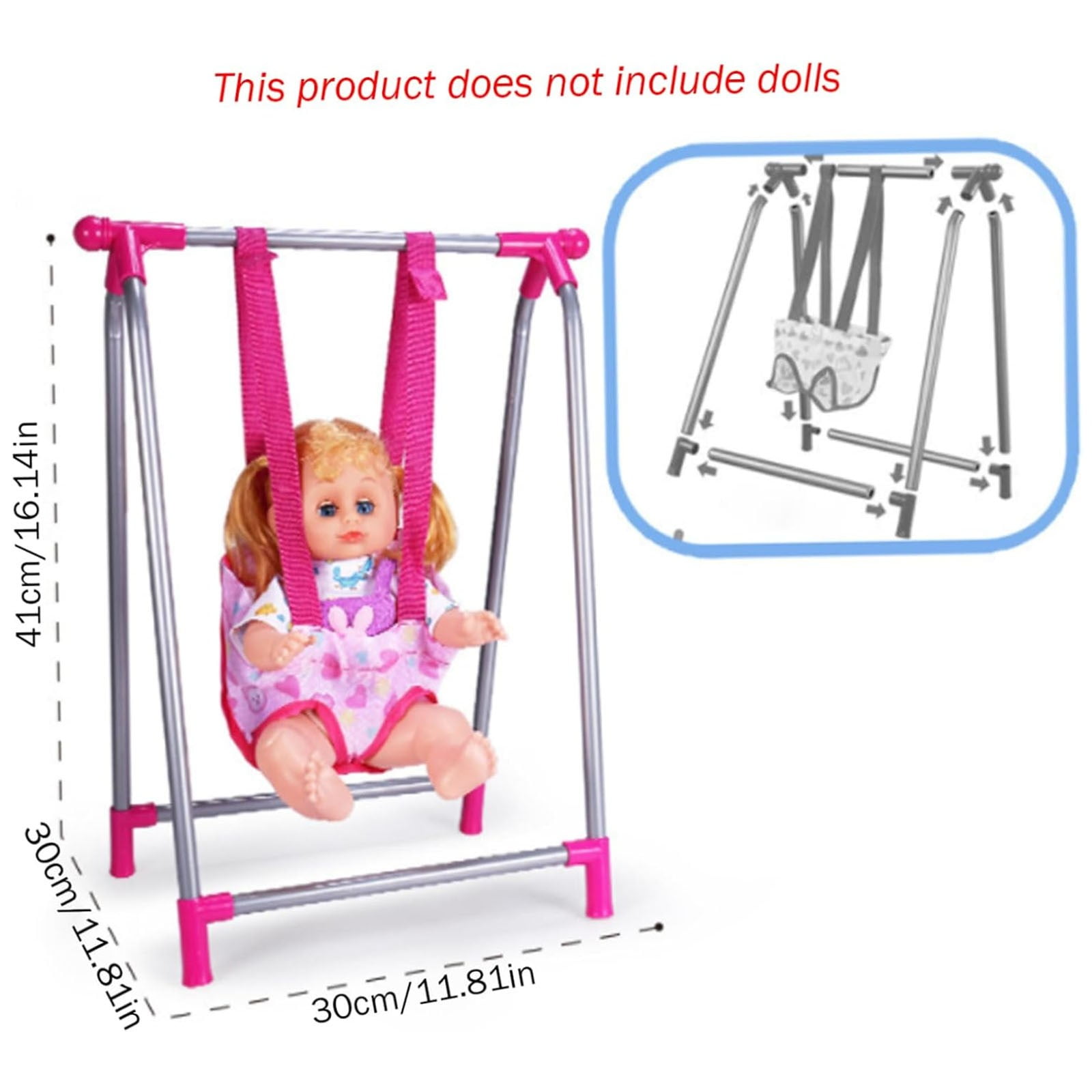 STPToys Doll Accessories Toys Dollhouse Furniture Doll Swing Dolls ...