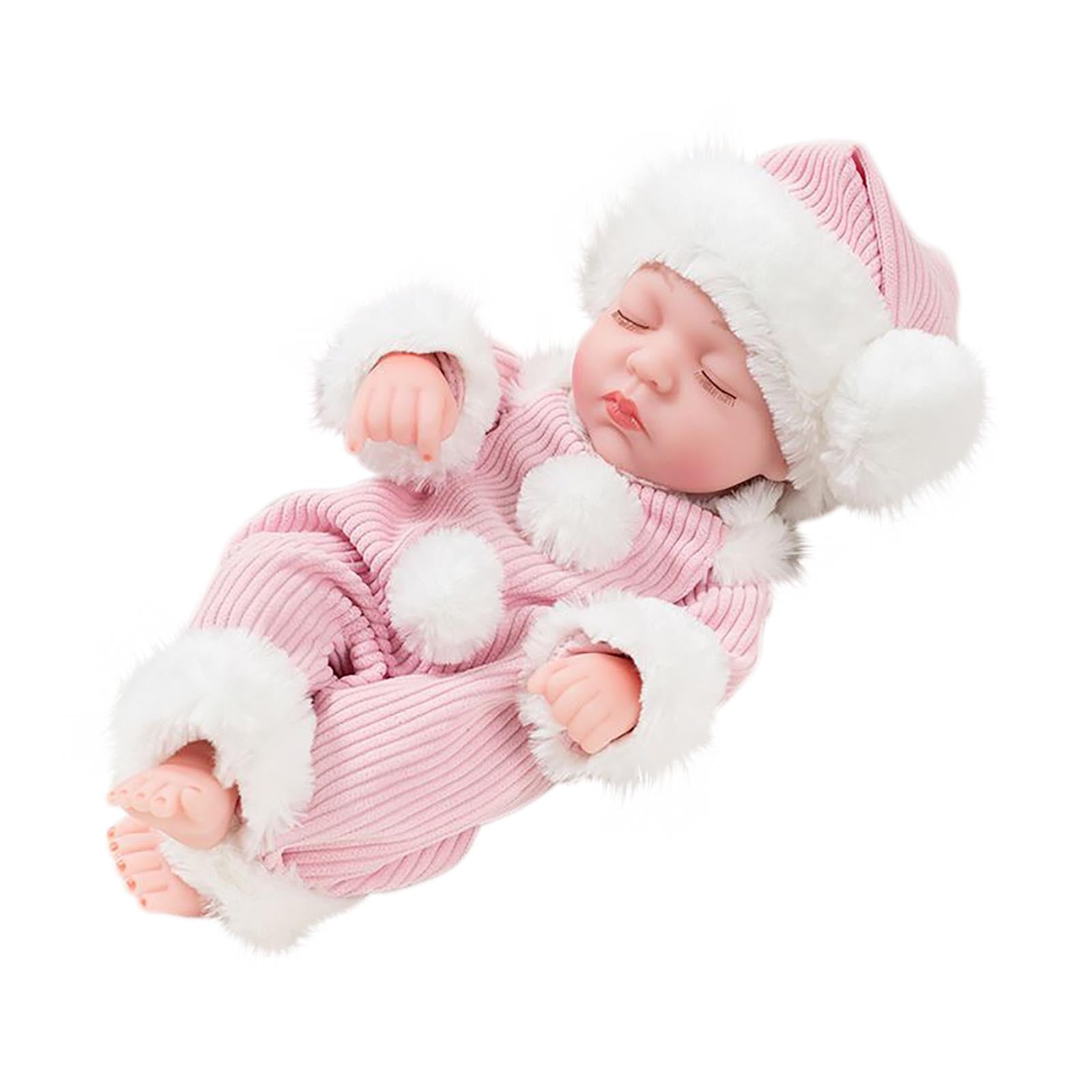 STPToys Lifelike Reborn Sleeping Dolls Toys for 2+ Years Old,Silicone ...