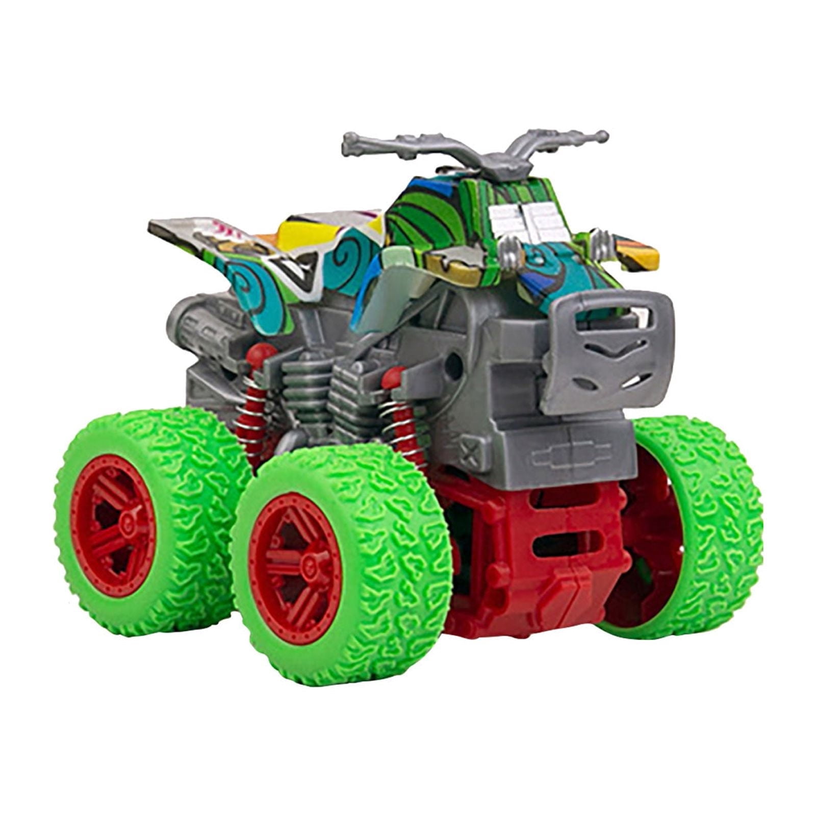 STPToys Monster Truck Toys for 3+ Years Old,Friction Powered Push and ...