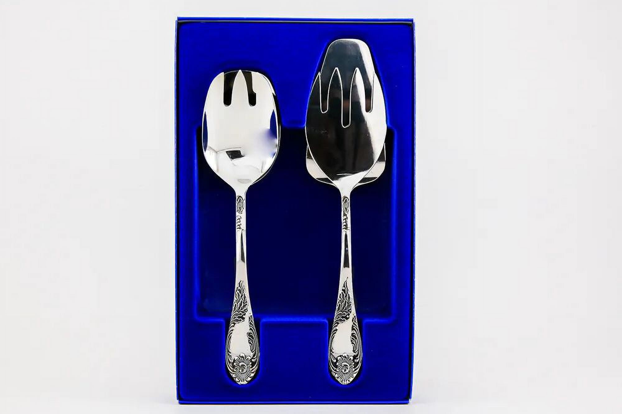 STPgoods Imperial Vintage Style Serving Set of 4 in Gift Box Stainless ...