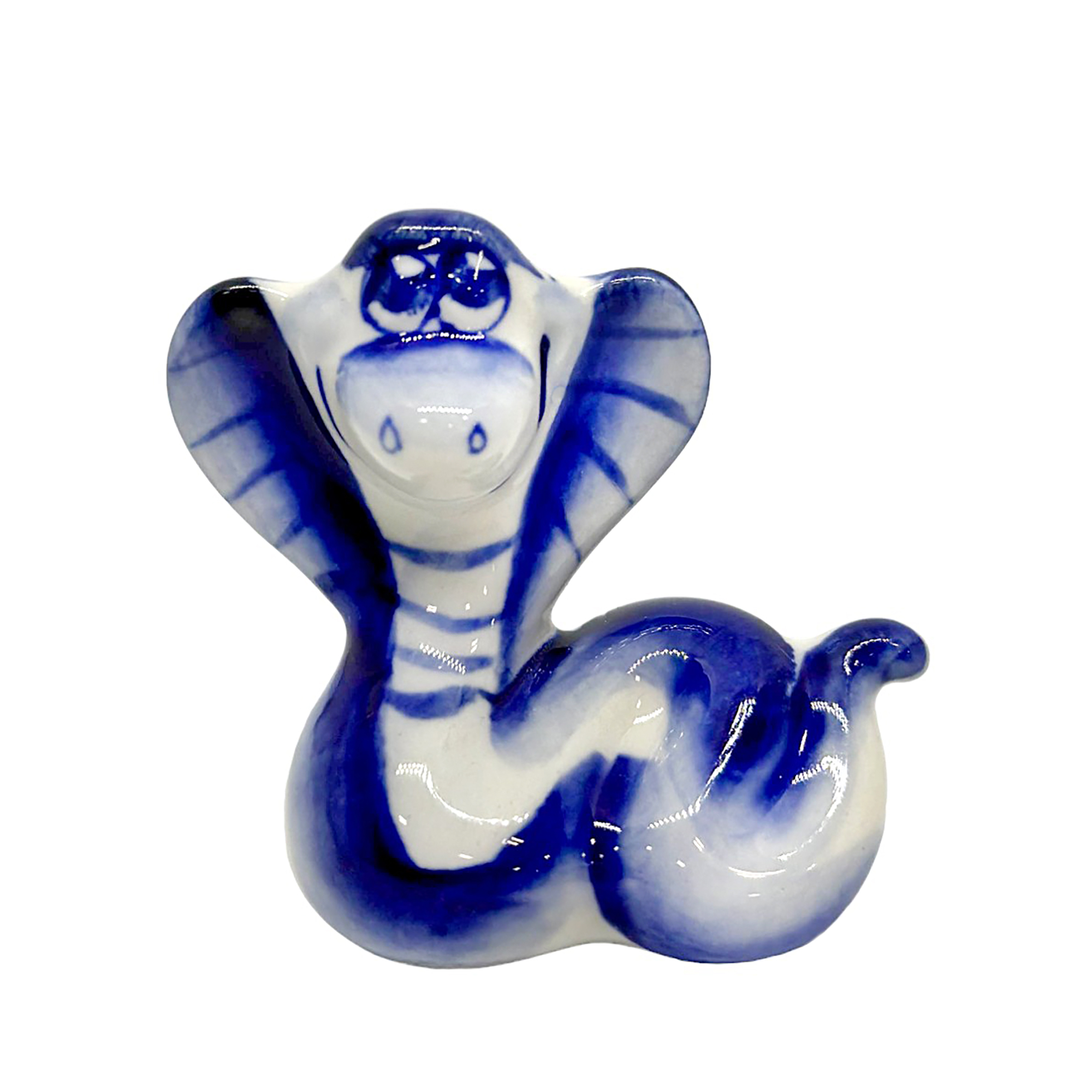 STPgoods Kali Cobra Handmade Porcelain Figurine 1.8" Symbol of 2025 ...