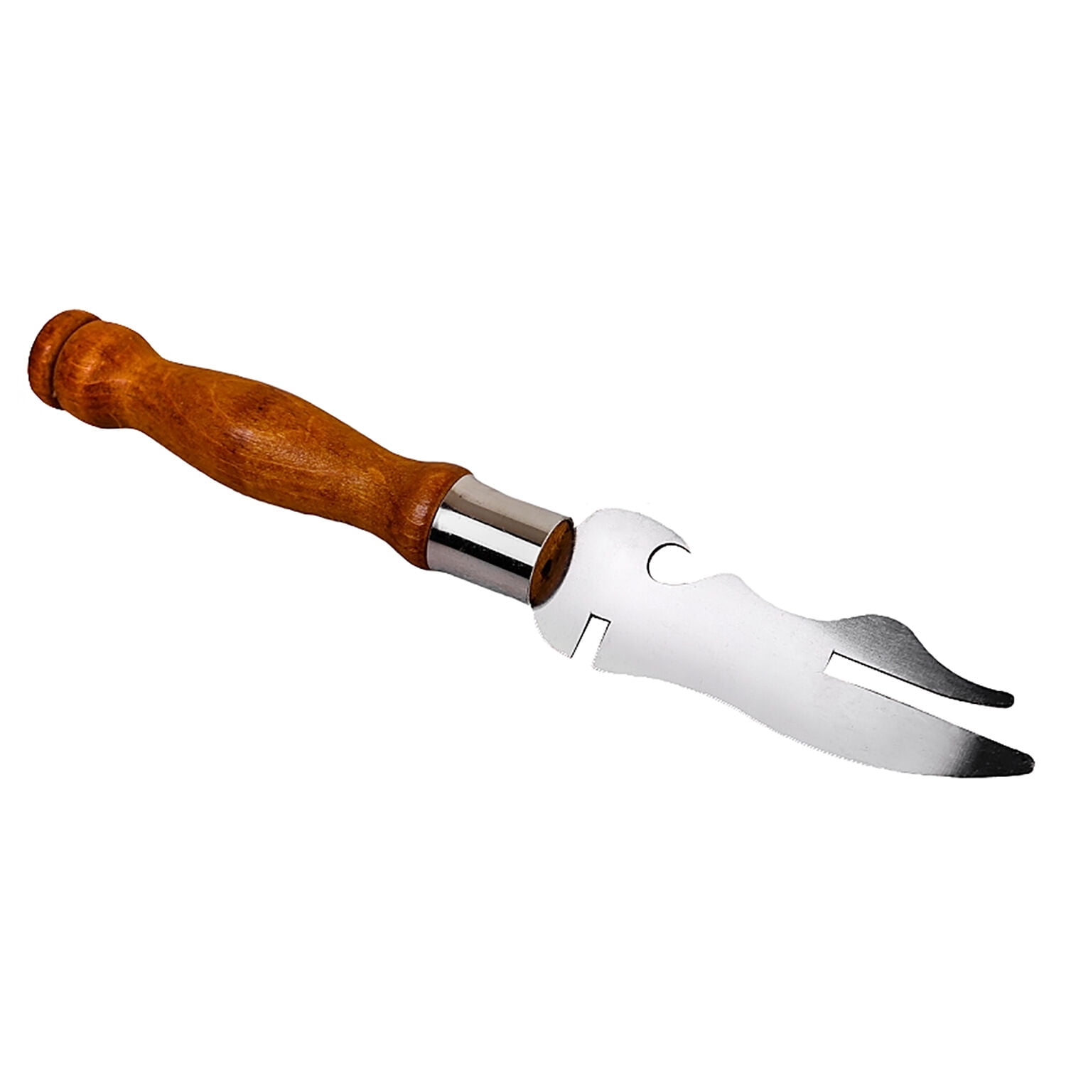 STPgoods Meat Fork / Knife with Wooden Handle for Removing Meat from ...