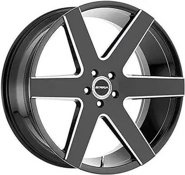STRADA CODA Custom Wheel - 22x9.5, 30 Offset, 6x139.7 Bolt Pattern, 87 ...