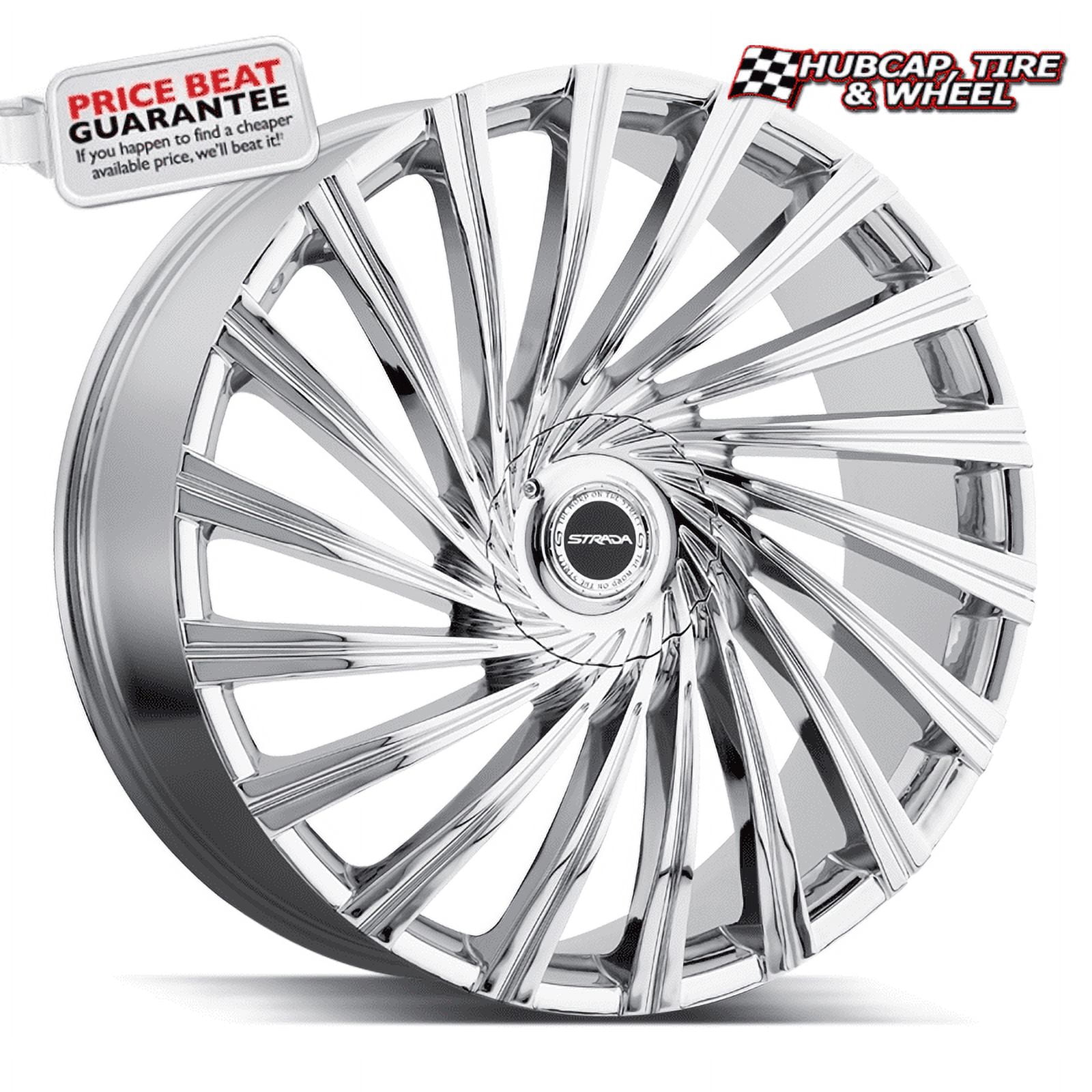 STRADA TORNADO Custom Wheel - 26x10, 30 Offset, 6x135 Bolt Pattern, 87 ...