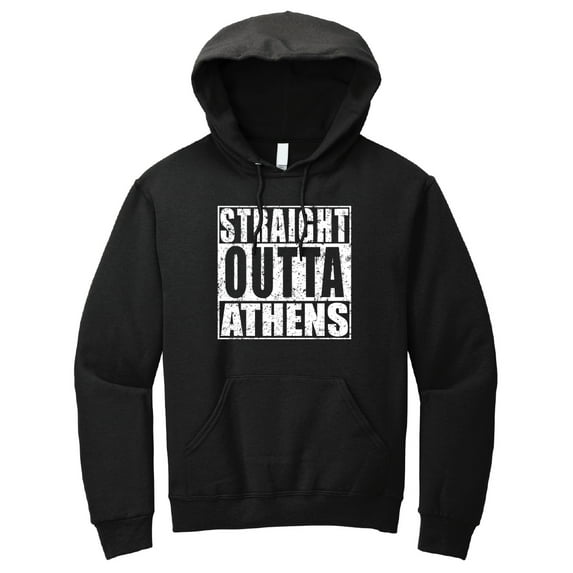 STRAIGHT OUTTA ATHENS HOOD - Walmart.com