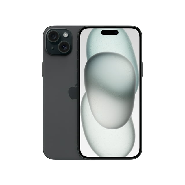 Straight Talk Apple iPhone 15 Plus, 128GB, 5G, Black - Prepaid ...