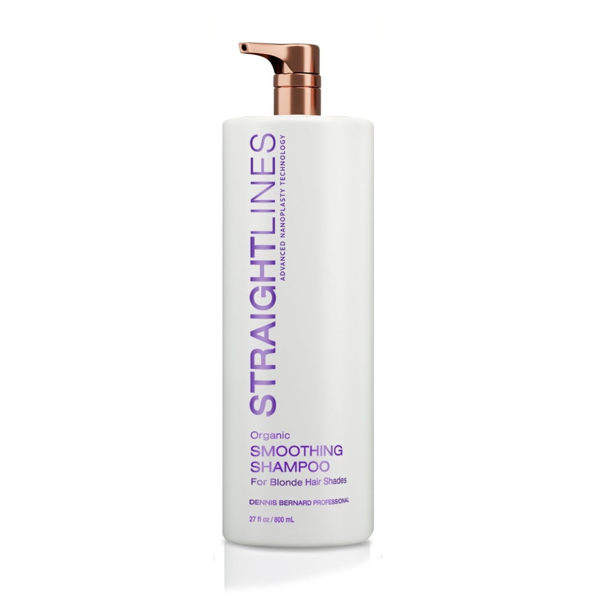 STRAIGHTLINES Smoothing Shampoo For Blonde Hair Shades, 27 Fl Oz ...