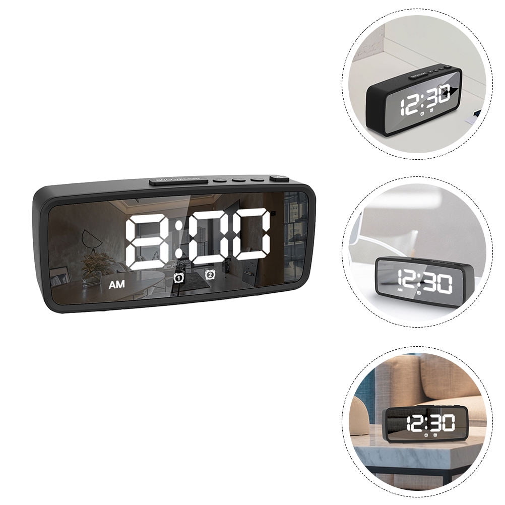 STRANDCHIC LED Alarm Clock Set with Simple Design, Easy to Use for Home ...