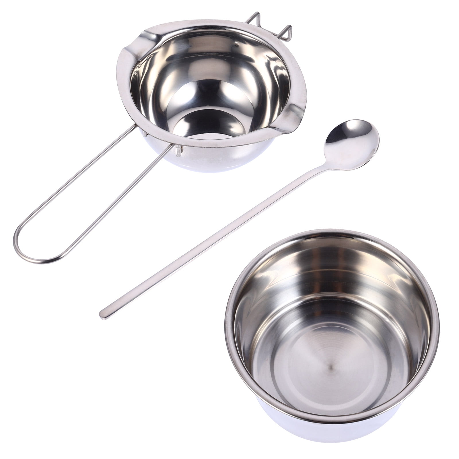 STRANDCHIC 1 Set Round Melting Pot for Family Gathering Stainless Steel ...