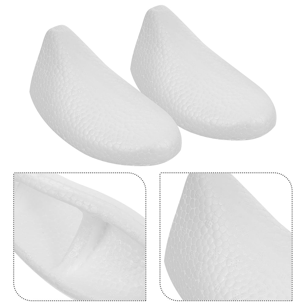 STRANDCHIC 10Pairs Shoe Shaper for Boots White Foam Prolongs Storage ...