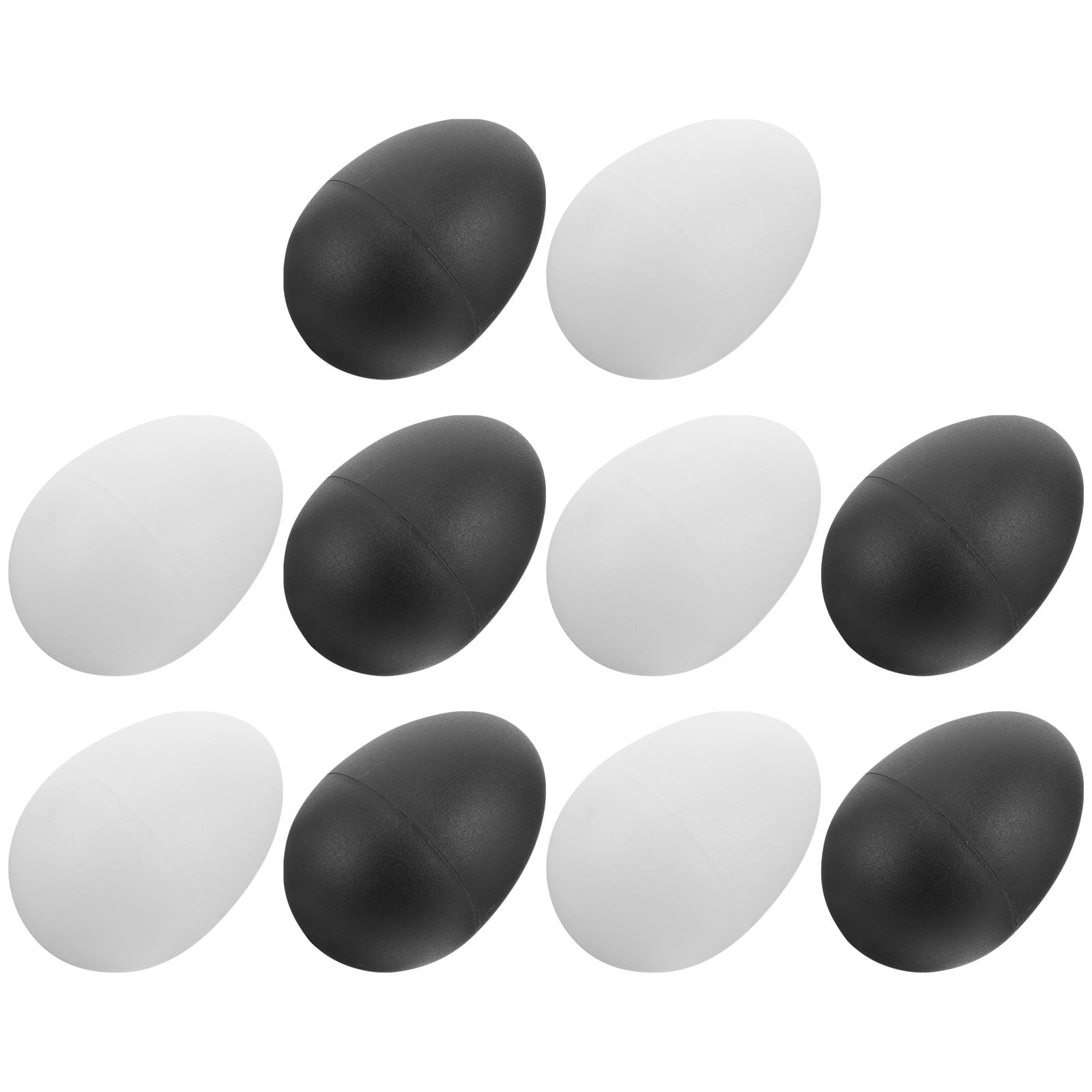 STRANDCHIC 10Pcs Black Egg Shaker Kids Percussion Instrument Egg Shaker ...