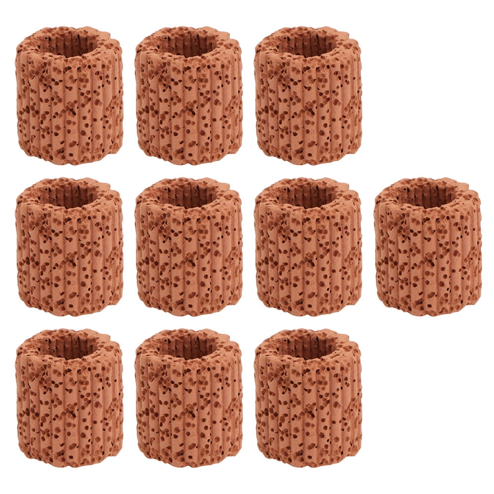 STRANDCHIC 10Pcs Fish Tank Accessories Ceramic Rings PH Value ...