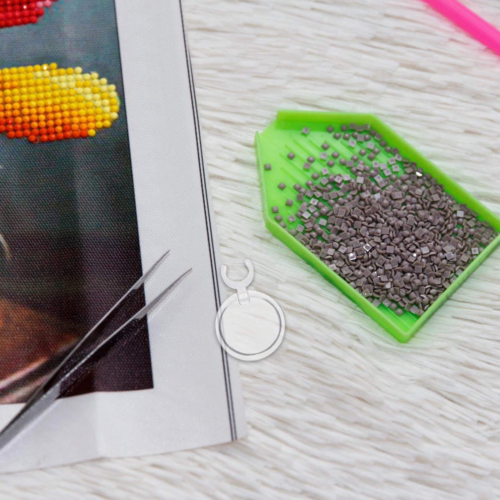 STRANDCHIC 10Pcs Mini Magnifier Clip Design for Artists DIY Projects - Walmart.com