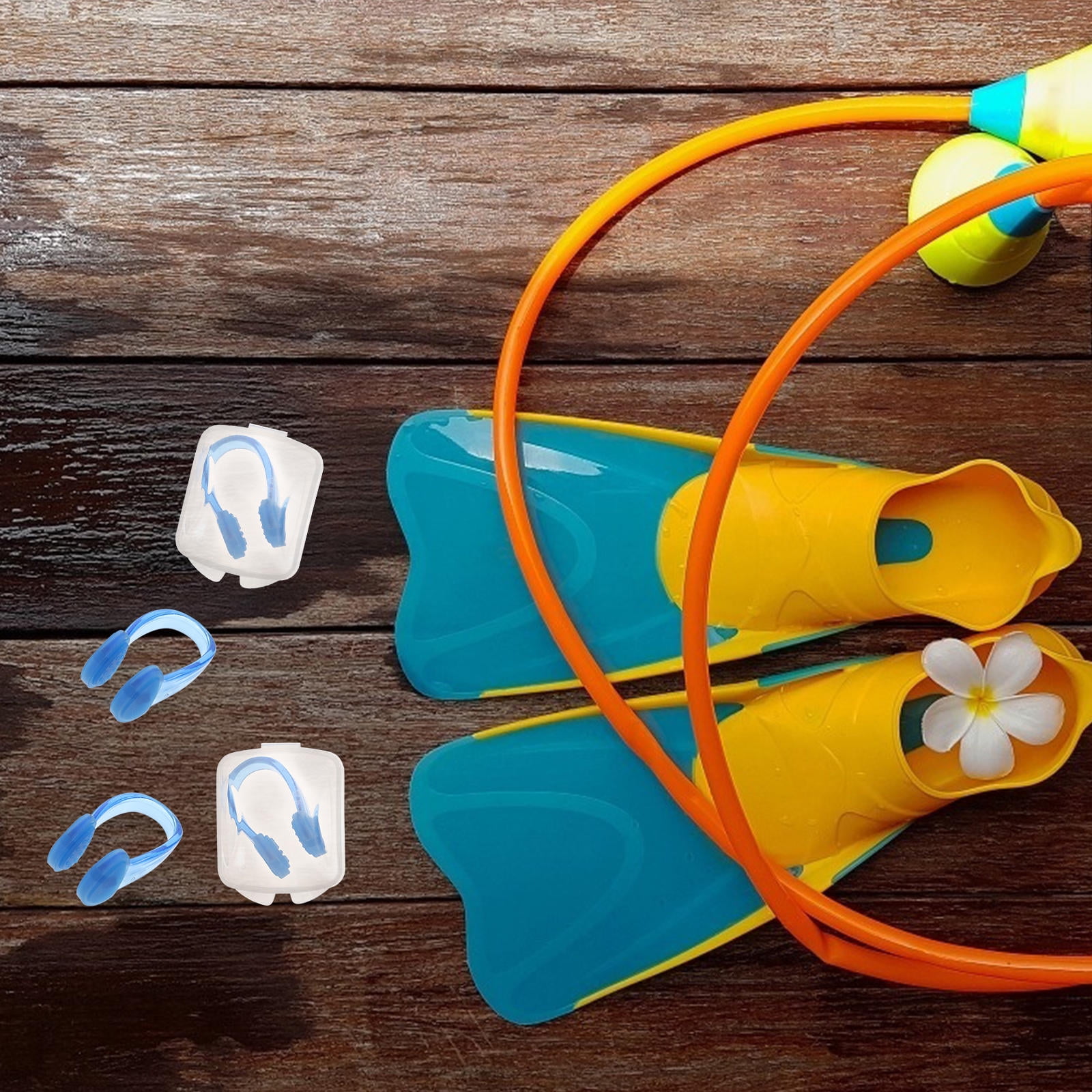 STRANDCHIC Set of 10 Swimming Nose Clips for Women, Ideal for Diving ...