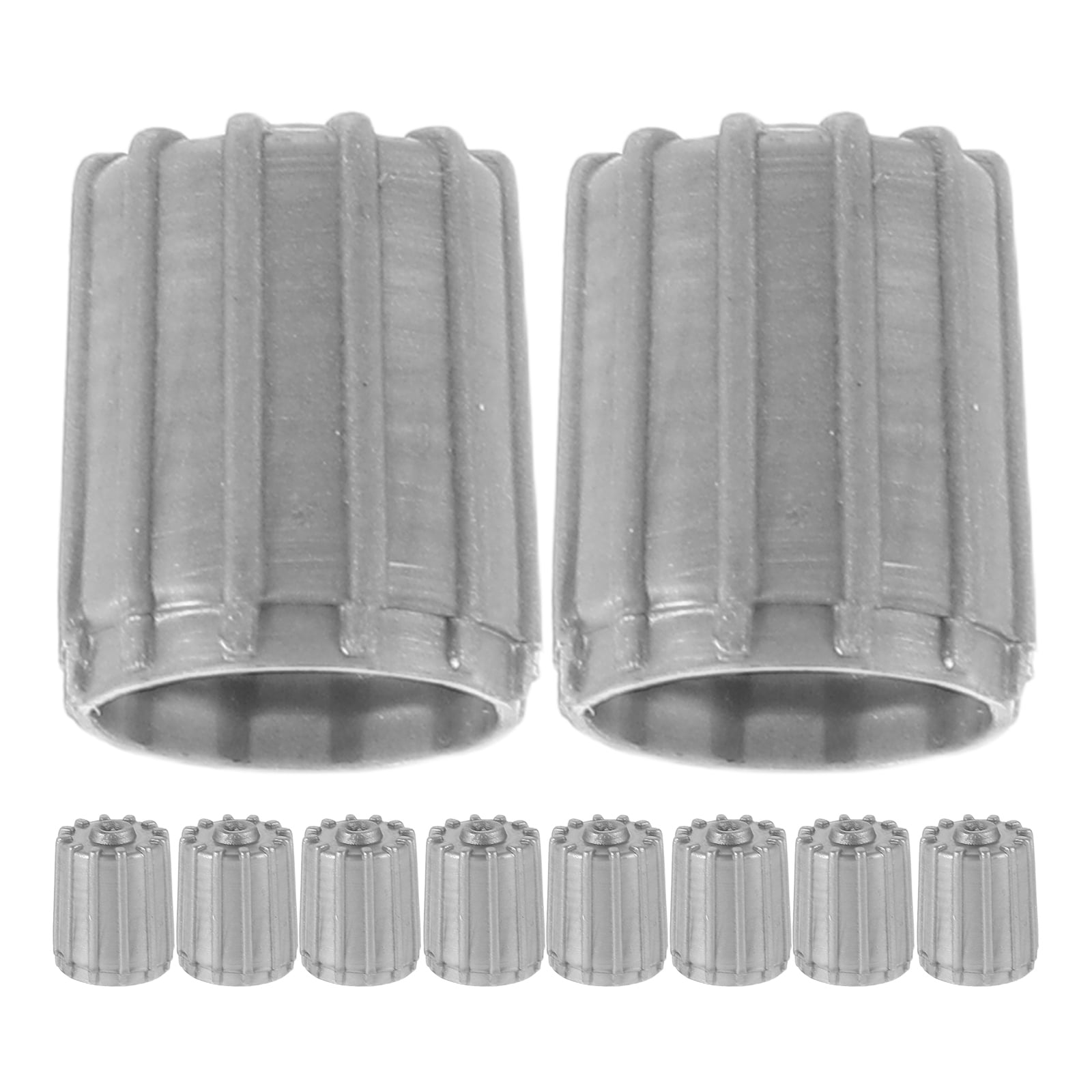 STRANDCHIC 10pcs Road Bike Tire Valve Caps Grey Color Valve Covers to ...