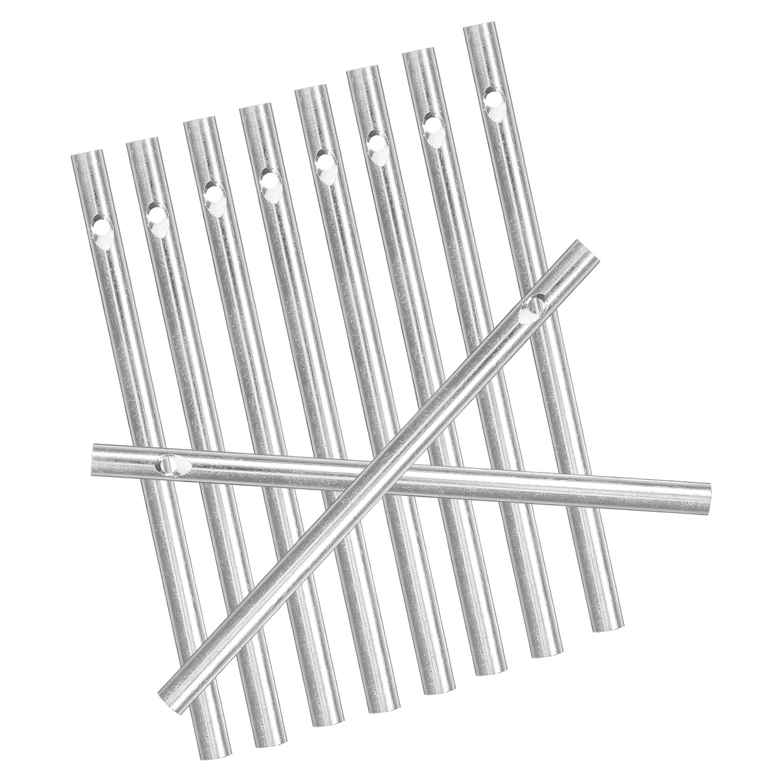 STRANDCHIC 10pcs Wind Chime Hanger Wind Chime Tube Aluminum Pre Drilled ...