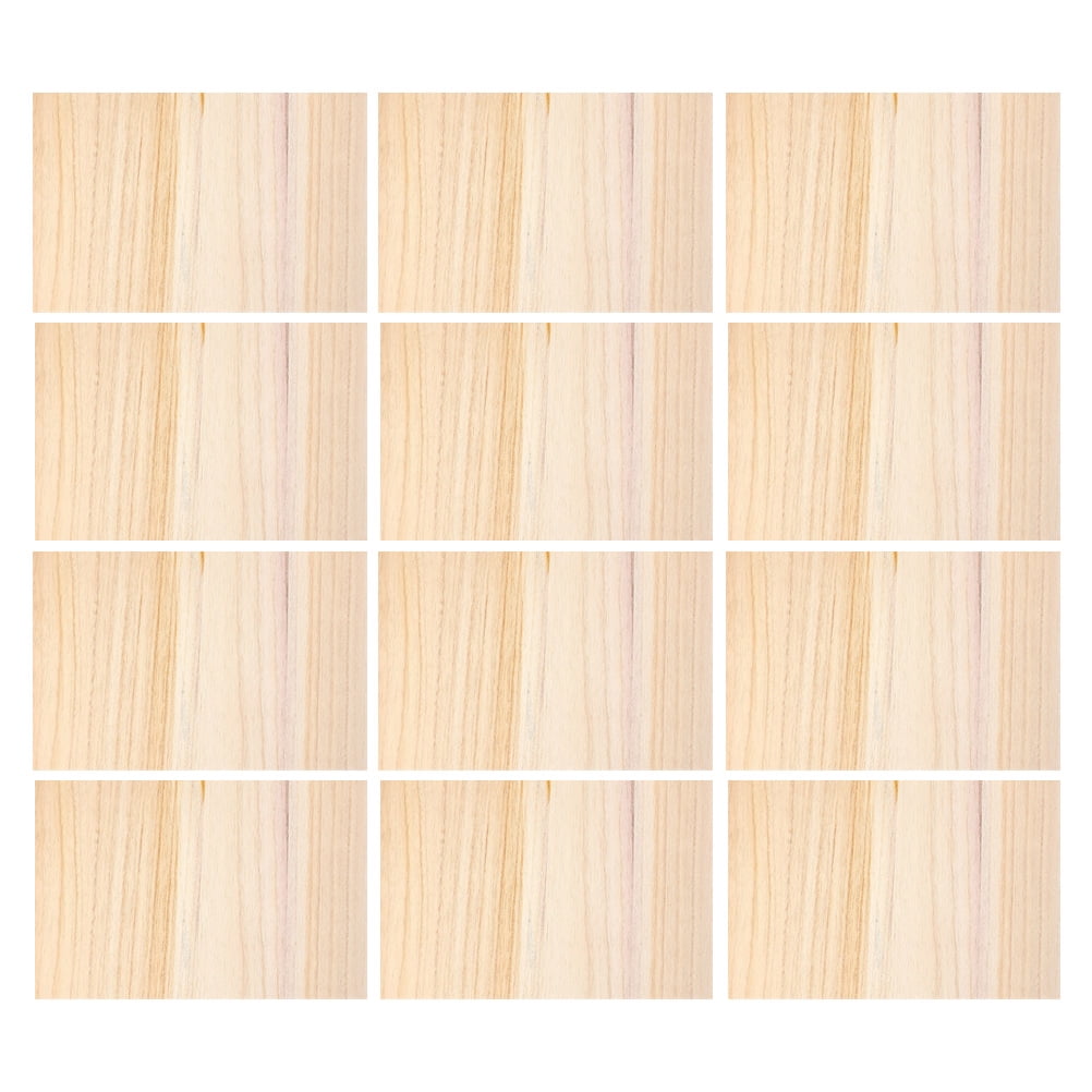 STRANDCHIC 12Pcs Breaking Boards Taekwondo Wooden Rectangular for Stage ...