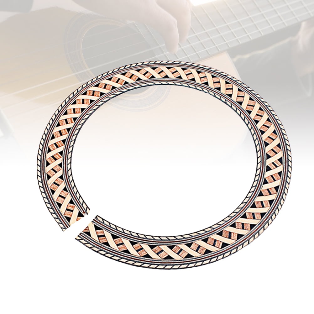 STRANDCHIC 1Pack Inlay Strip Khaki Wood Bamboo for Acoustic Guitar ...