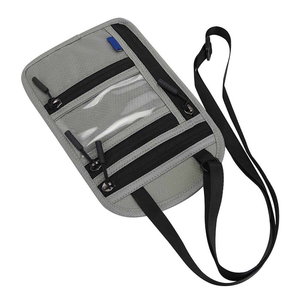 STRANDCHIC 1Pack Neck Wallet for Travel Pickpocket Protection Light ...