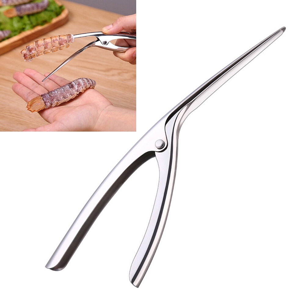 STRANDCHIC 1Pack Shellfish Sheller Stainless Steel Crawfish Prawns ...