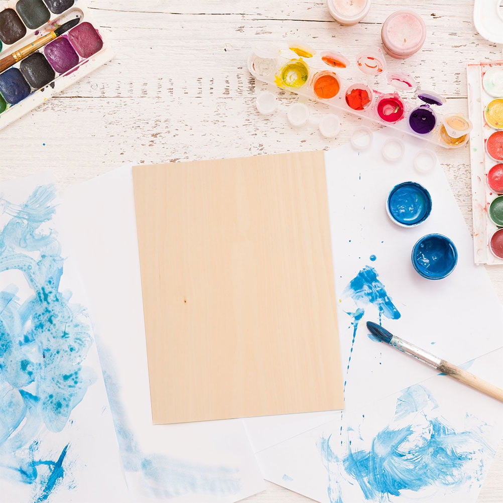 STRANDCHIC 1Pack Wood Board For Craft Projects School Projects Crafts ...
