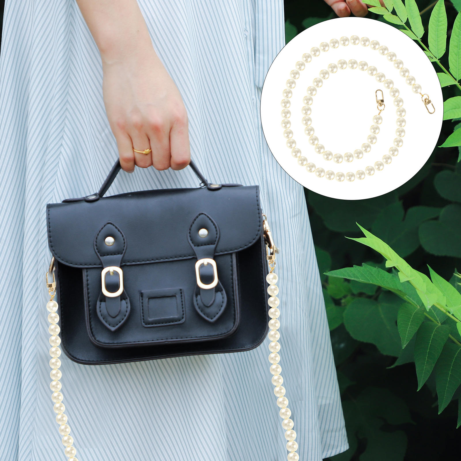 STRANDCHIC 1Pc Bag Chain for Purse Clutch Diy Pearl Bag Chain ...