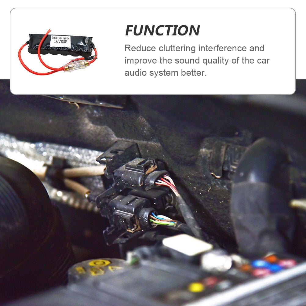 STRANDCHIC Car Power Relay Vehicle Capacitor Rubber 1Pack - Walmart.com