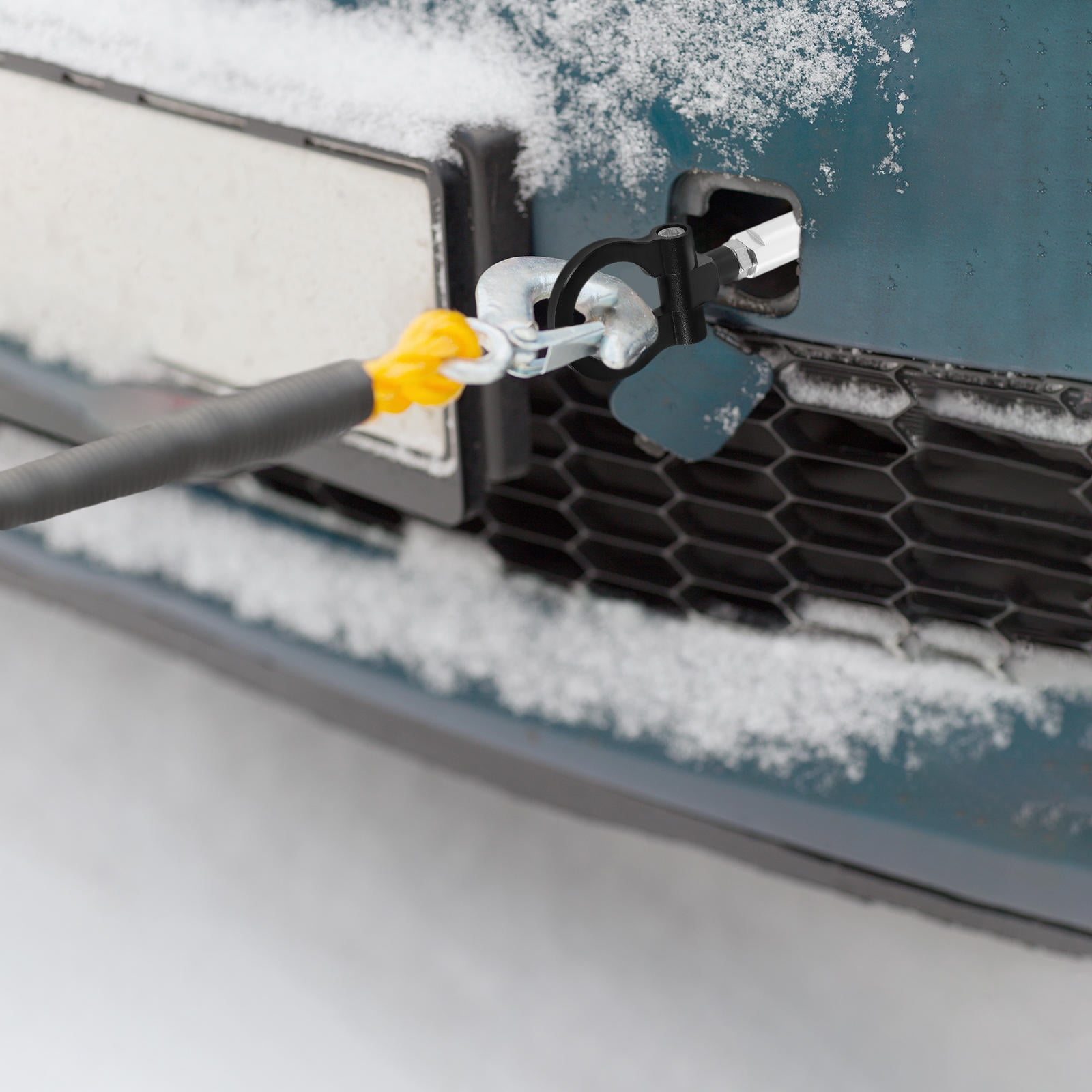 STRANDCHIC 1Pcs Black Tow Hook for Car Bumper with Precise Design and ...