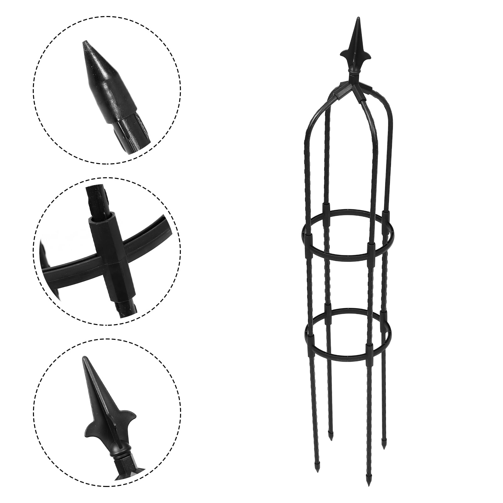 STRANDCHIC 1Pcs Iron Pipe Climbing Plants Trellis for Indoor and ...