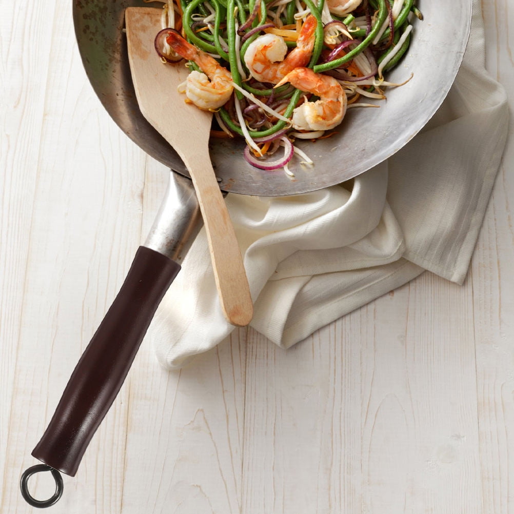 STRANDCHIC 1Set General Pot Handle Brown Wooden Design for Kitchen Use ...