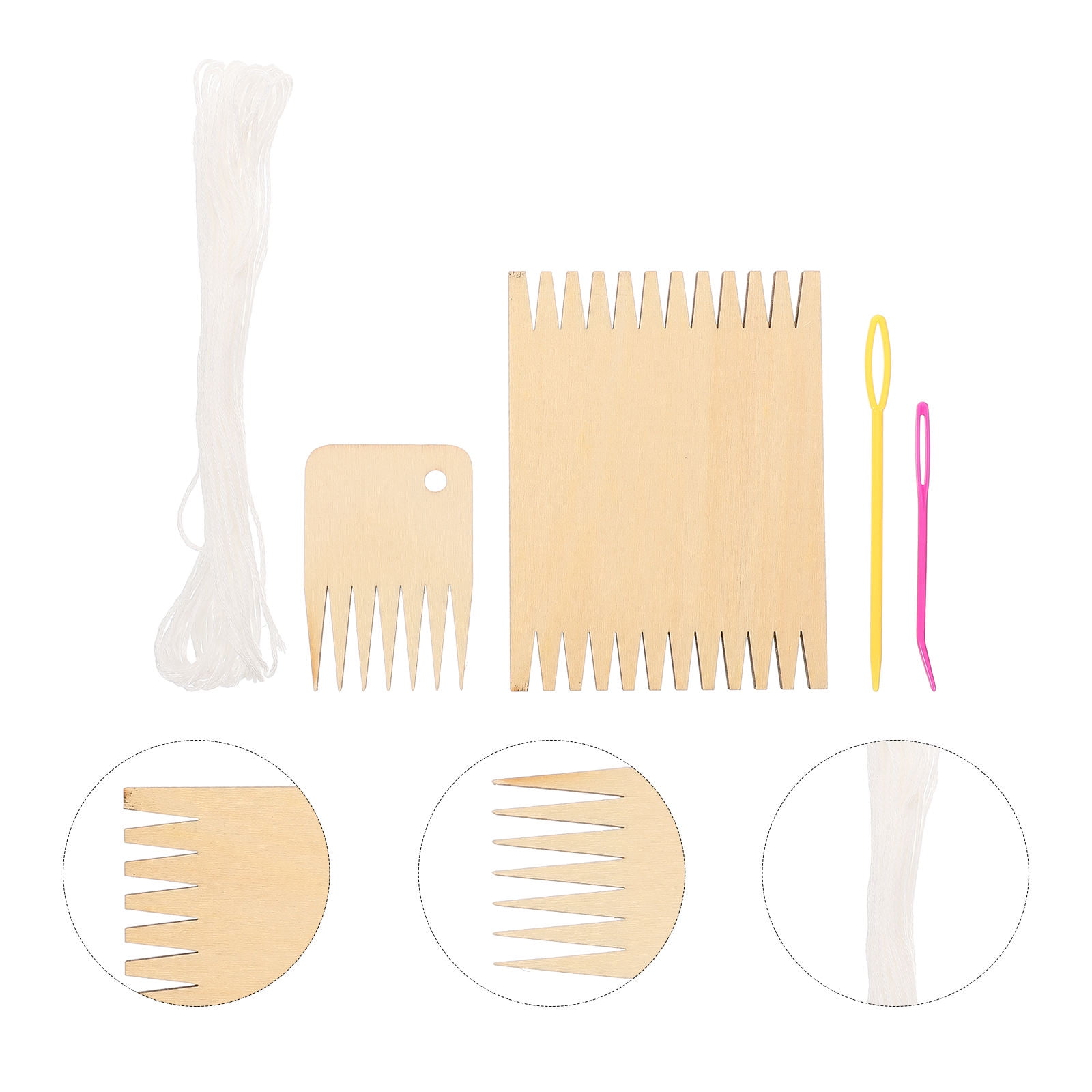 STRANDCHIC 1Set Handcraft Weave Board Complete Weaving Frame Kit Home ...