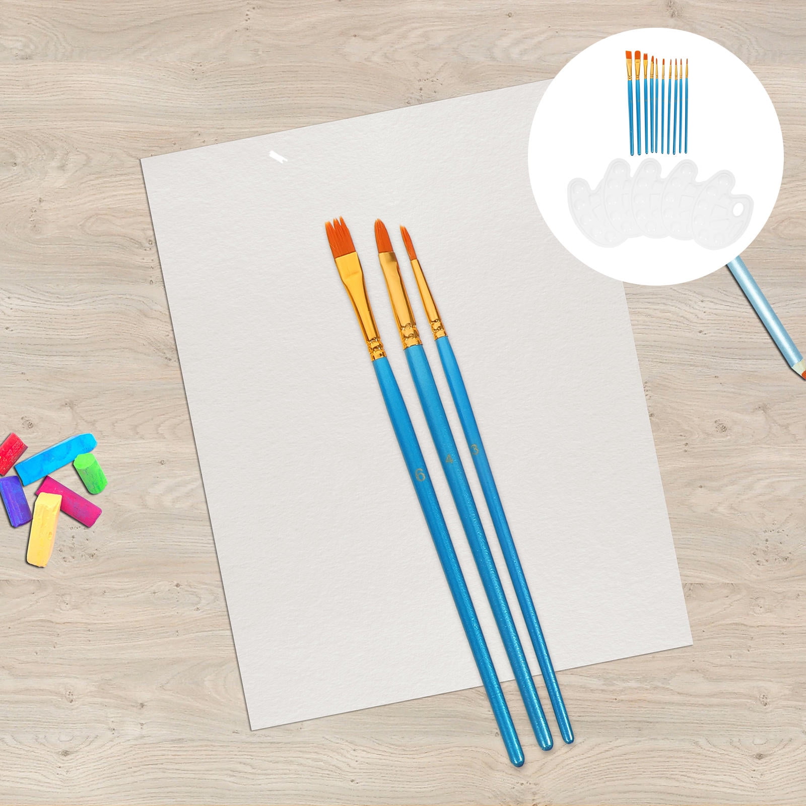 STRANDCHIC 1Set Lightweight Painting Tools with Flat Mouth and Pointed ...