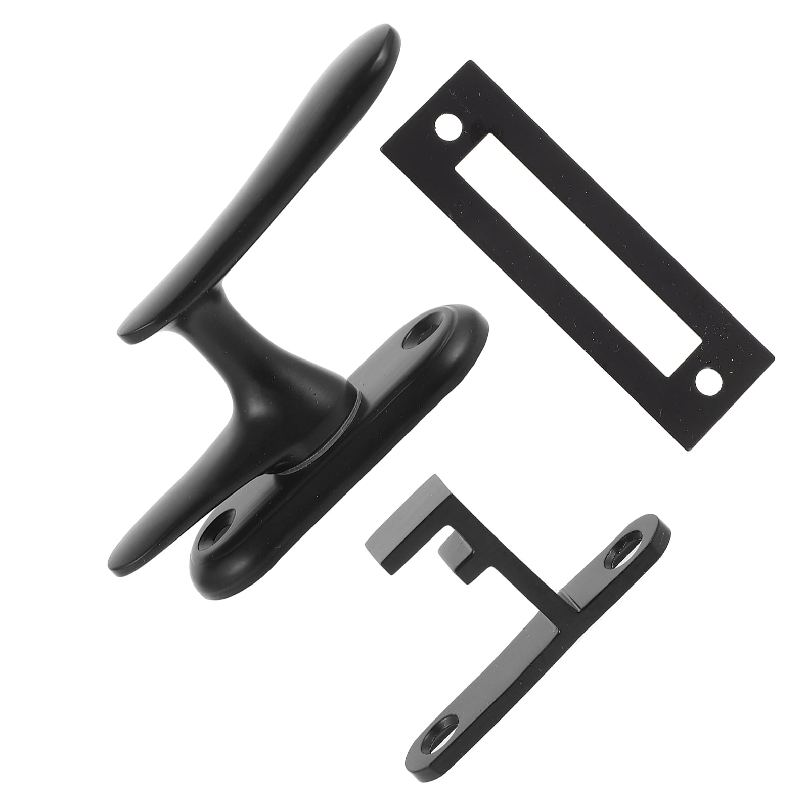 STRANDCHIC 1Set Side Gate Lock for Fences and Bars in Black with ...
