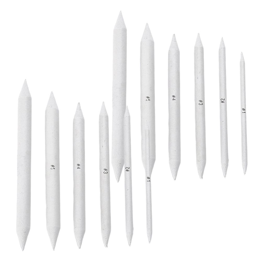 STRANDCHIC 2 Sets Blending Stumps for Artists Paper Drawing Tools White ...