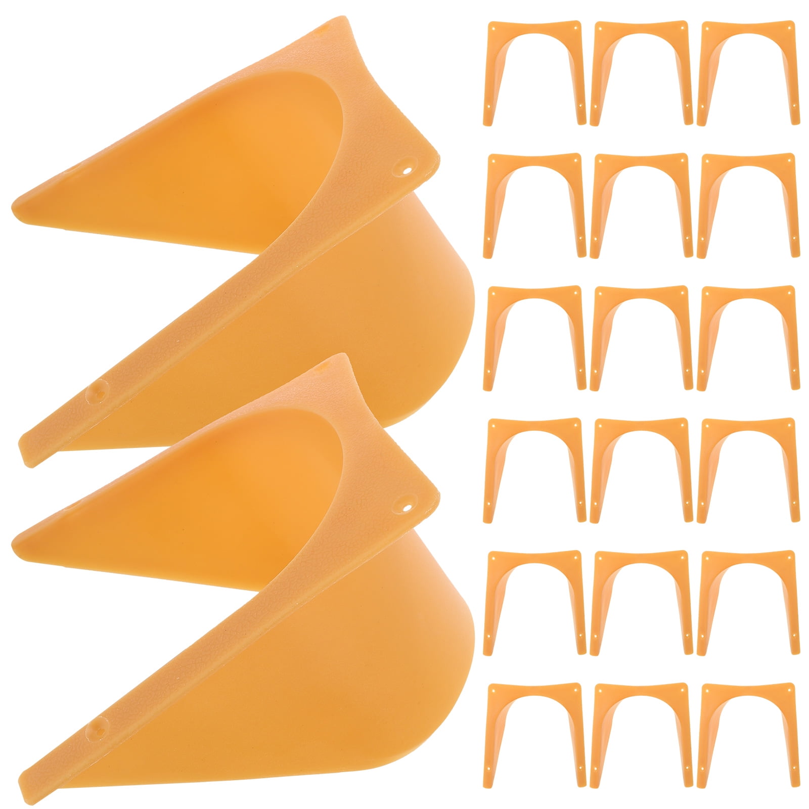 STRANDCHIC 20Pcs Durable Plastic Pigeon Cage Entrance Door Orange Bird ...