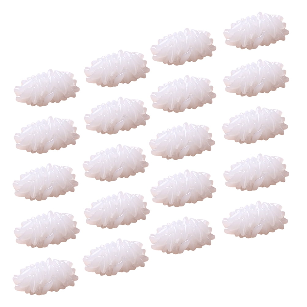 STRANDCHIC 24Pcs Rice Grain Shape Fake Rice Models For Food Photography ...