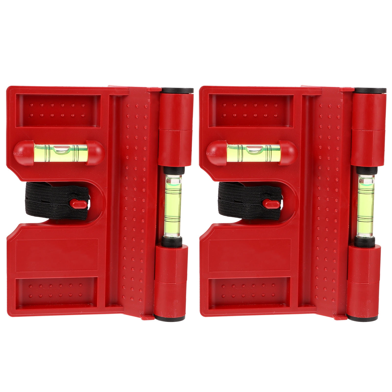 STRANDCHIC 2Pack Pipe Measure Red Simple and Practical Angle Bubble ...