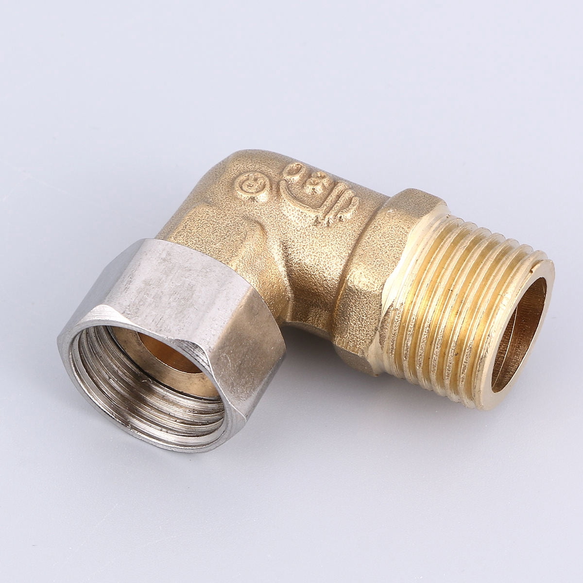 STRANDCHIC 2Pcs Copper Elbow Pipe Fitting Connector 90 Degree for ...