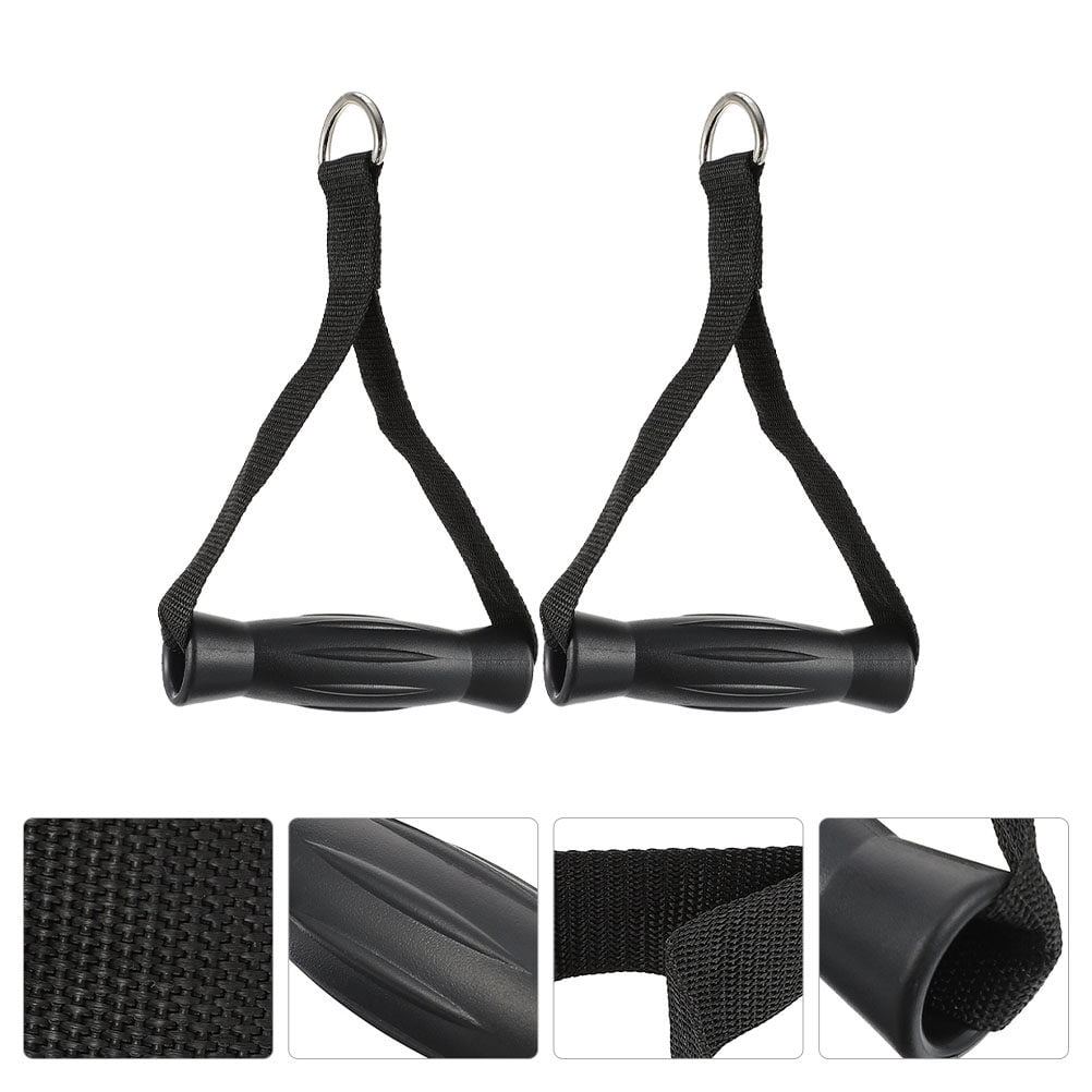 STRANDCHIC 2Pcs Fitness Cable Handle Ergonomic Plastic Grip for Home ...