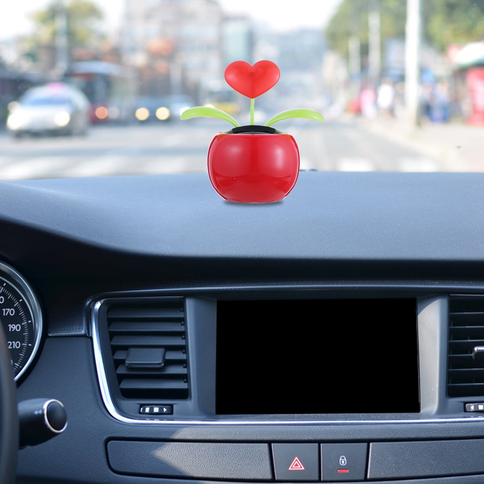 STRANDCHIC 2-Pack Solar Car Dashboard Ornaments, Assorted Colors ...