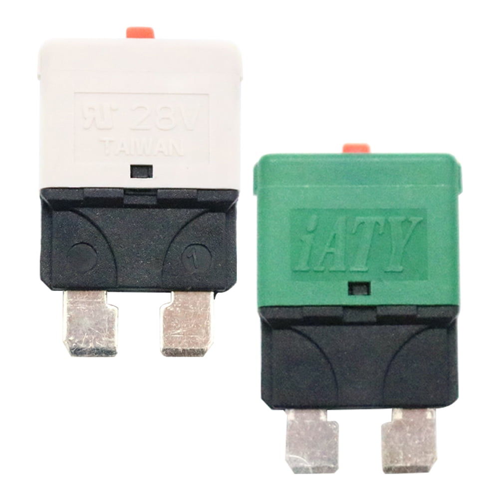 STRANDCHIC 2pcs Auto Reset Circuit Breaker Fuse for Car and RV Assorted ...
