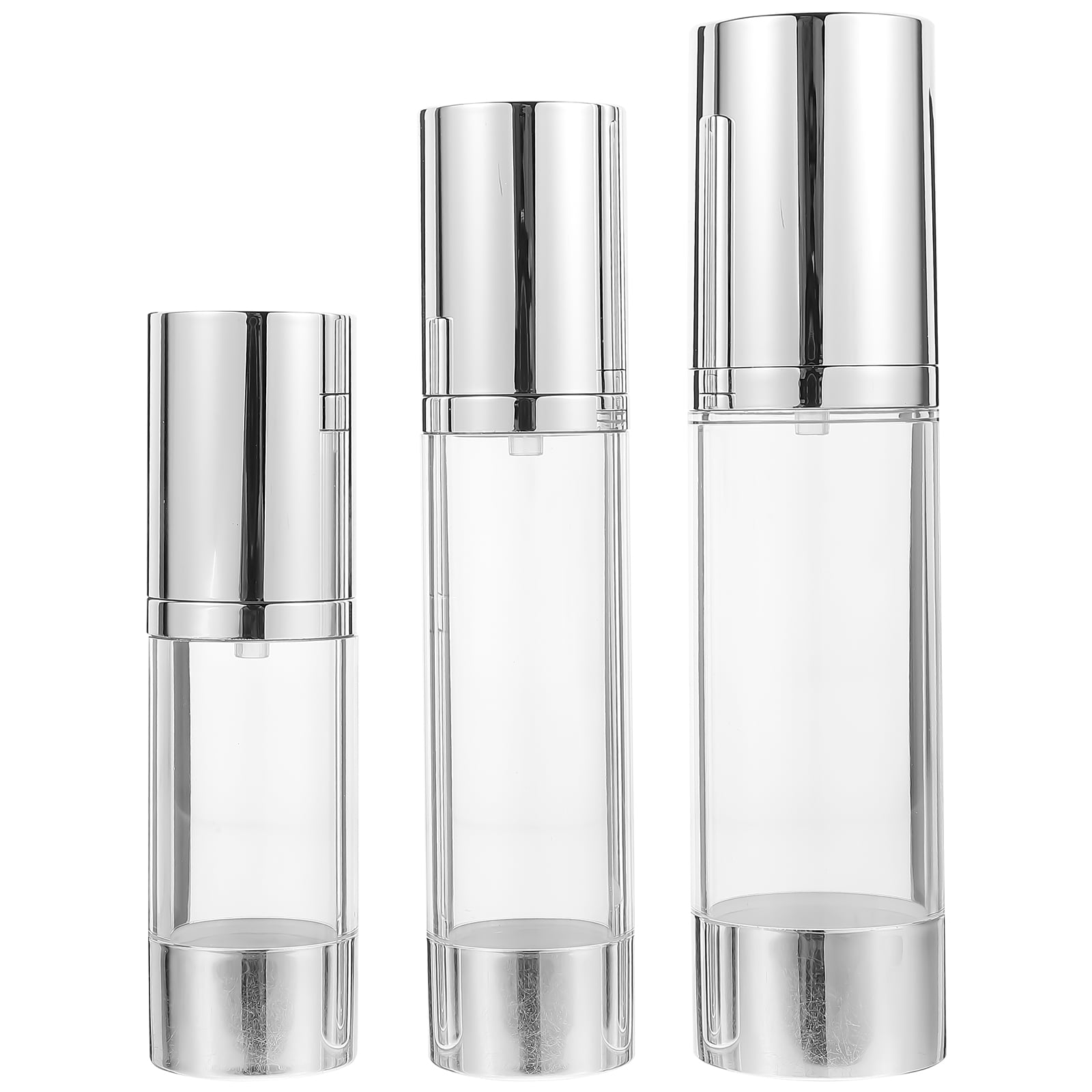 STRANDCHIC 3Pcs Foundation Replacement Bottle with Pump Design for ...