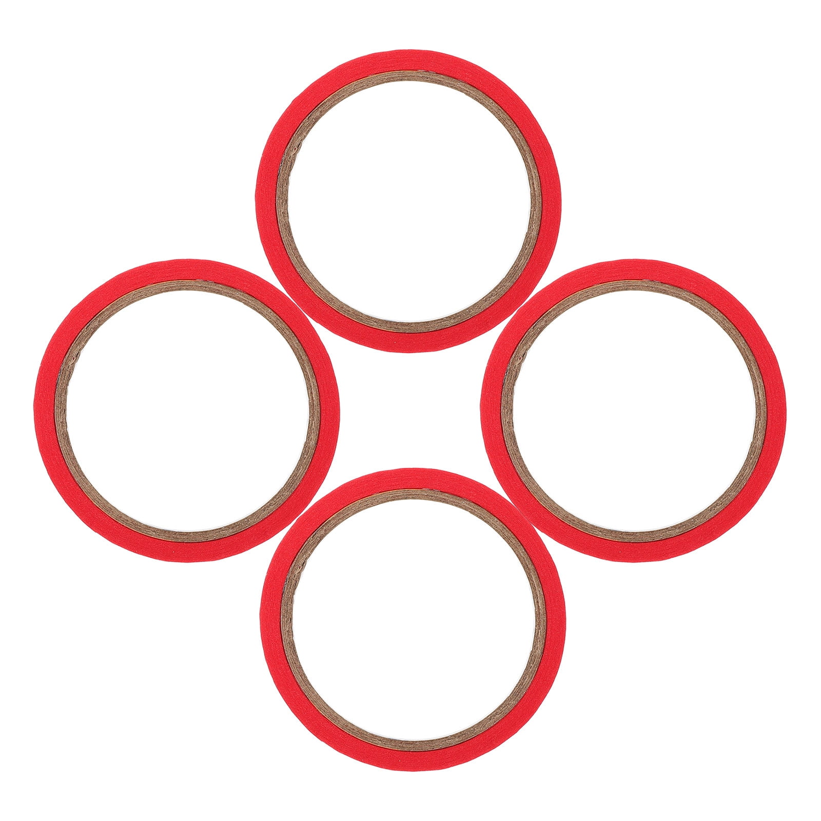 STRANDCHIC 4 Rolls Marking Tape for Whiteboard and Drafting in Red ...