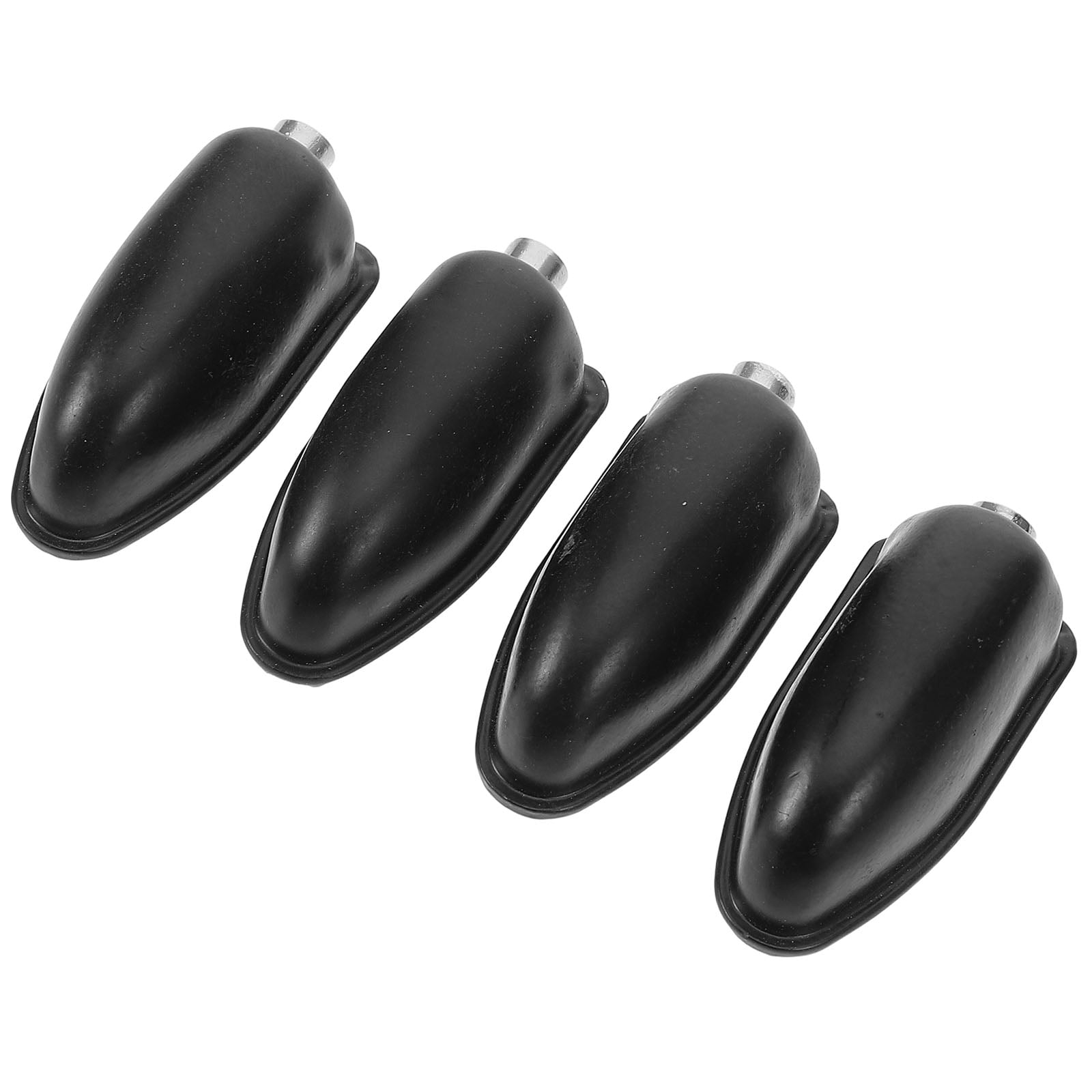 STRANDCHIC 4Pcs Metal Snare Drum Lugs Black Plastic for Drumming ...