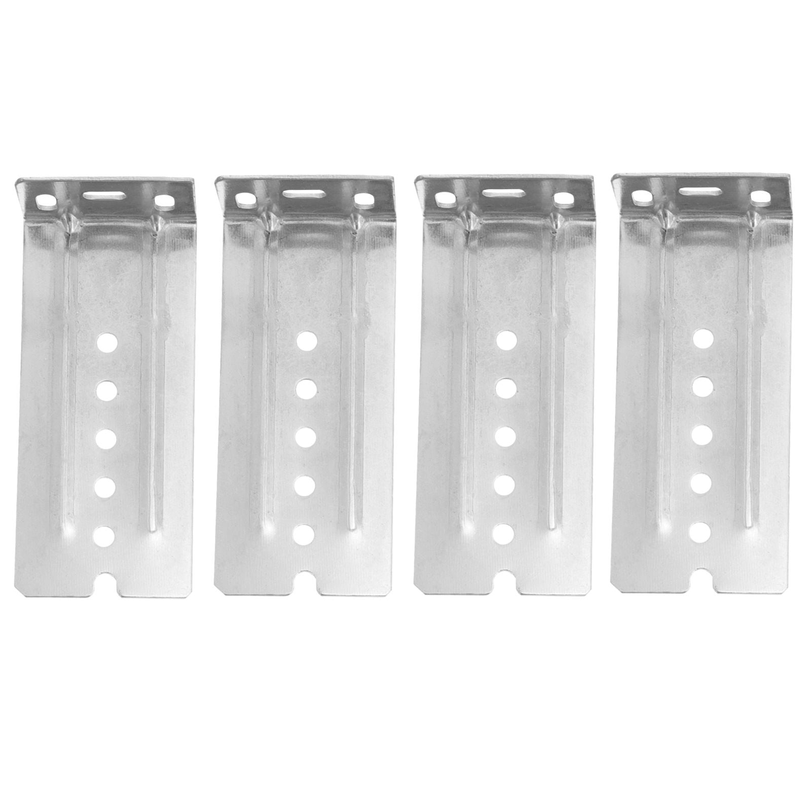 STRANDCHIC 4Pcs Silver Rear Mounting Brackets Durable Drawer Slide ...