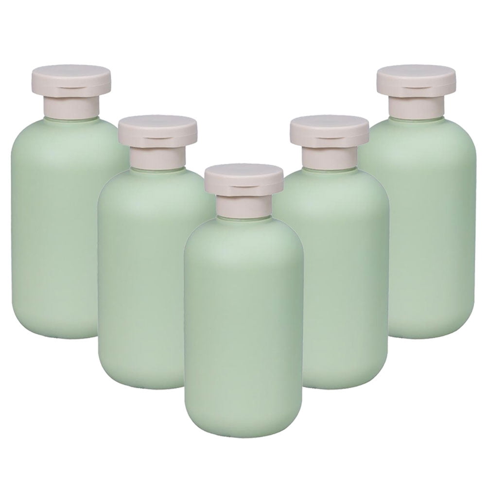 STRANDCHIC 5Pcs Dish Soap Dispenser Refillable Plastic Sleek Design for ...